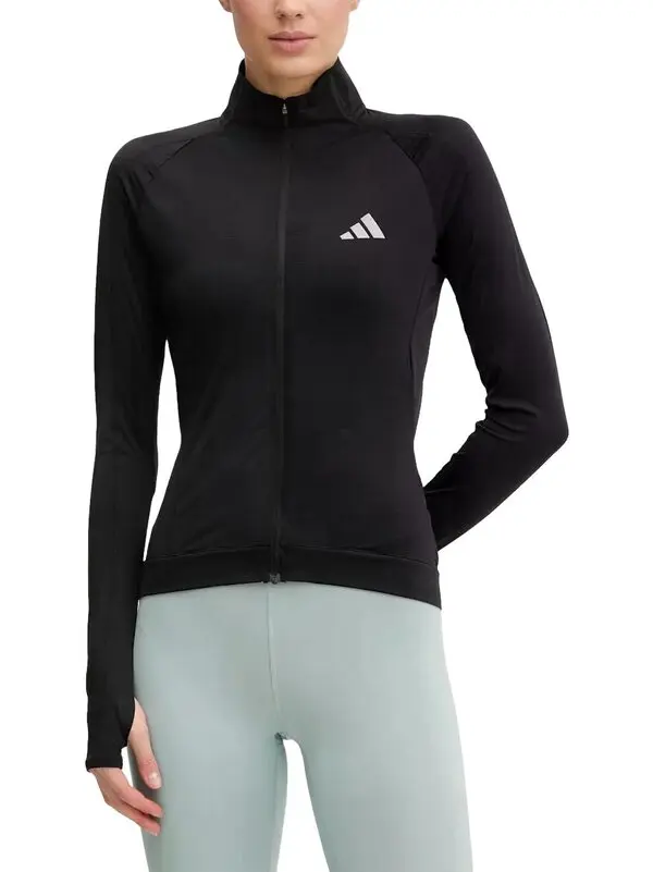Adidas Logo-detail Sweatshirt - Black