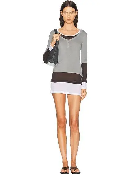Gimaguas Gemma Mini Dress - Brown
