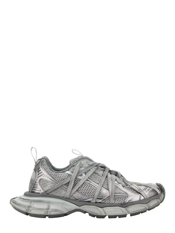 Balenciaga Mesh And Rubber 3xl Extreme Sneakers - Grey
