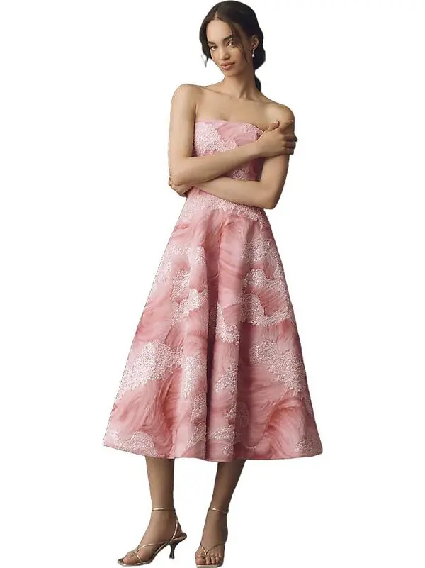 HELSI Vivi Midi Dress - Pink Pattern