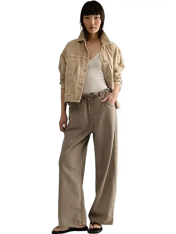 AGOLDE Shaw Jeans Relaxed Wide-leg Denim - Trail
