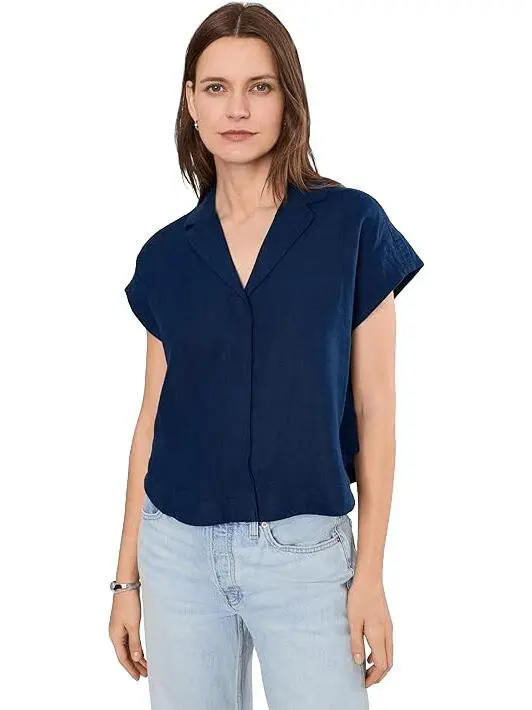 Madewell Linen Shirt - Blue