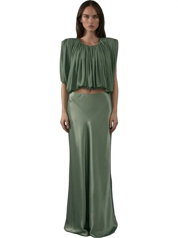 HEIRLOME Perla Skirt - Eucalyptus