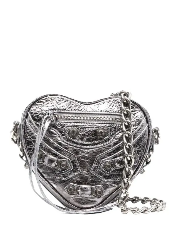 Balenciaga Heart Mini Shoulder Bag - Gray