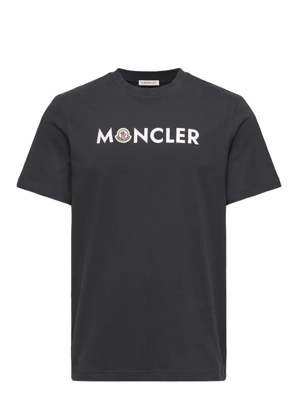 Moncler Logo Patch Crewneck T-shirt - No