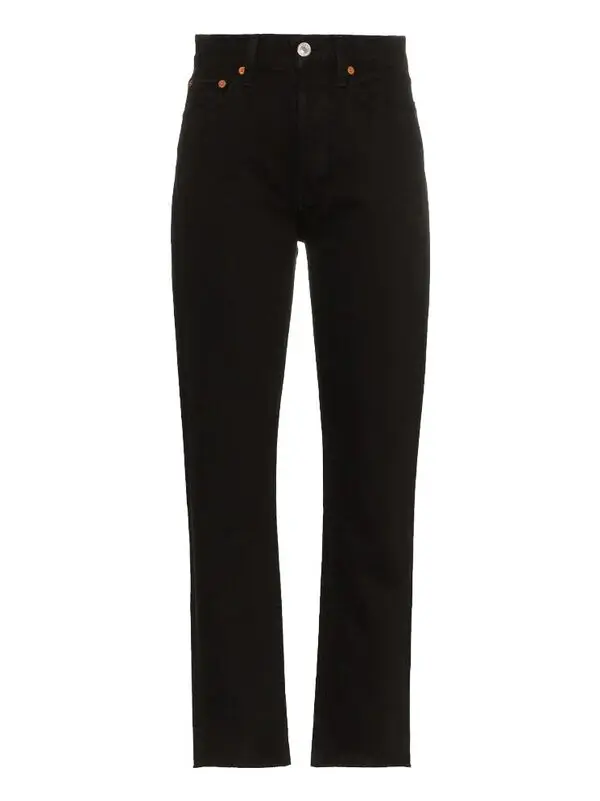RE/DONE 70s Stove Pipe Jeans - Black