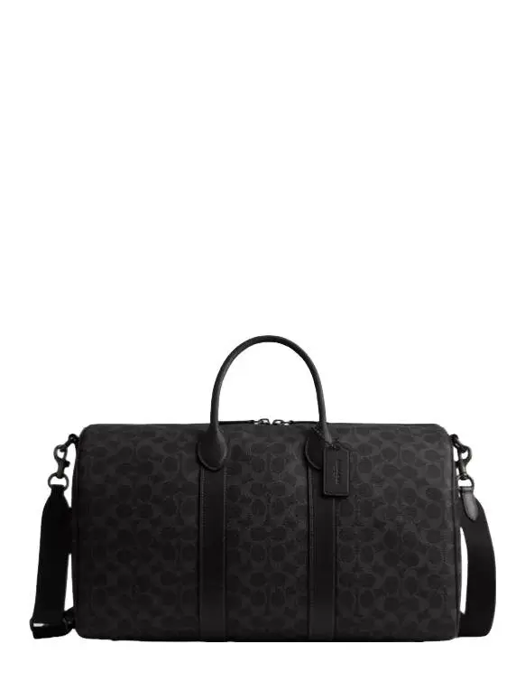 COACH Compass 45 Double Handle Travel Bag - Black