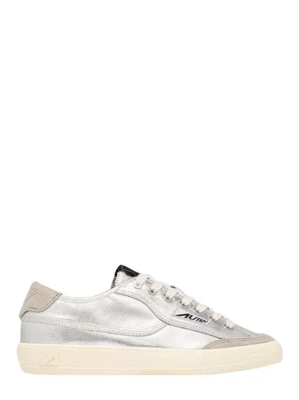 AUTRY Lace-up Sneakers - Silver