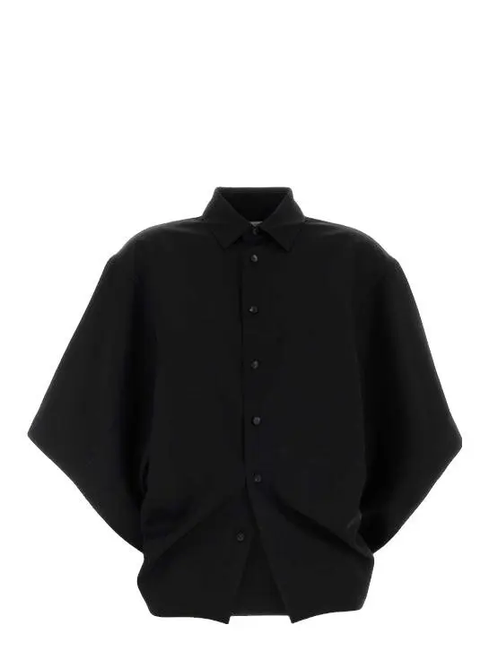 Bottega Veneta Raglan Sleeve Shirt - Double Black