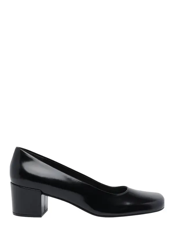 THE ROW Chunky High Heels - Black