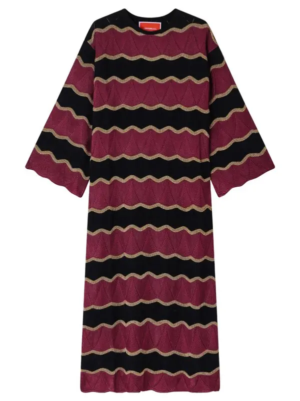 La DoubleJ Woven Maxi Dress - Red