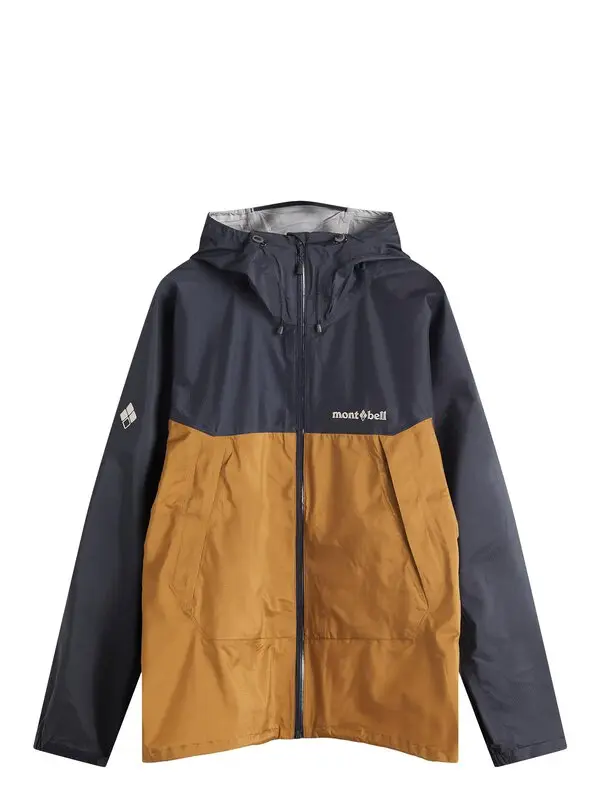 MONTBELL Thunder Pass Waterproof Jacket - Graphite/ocher