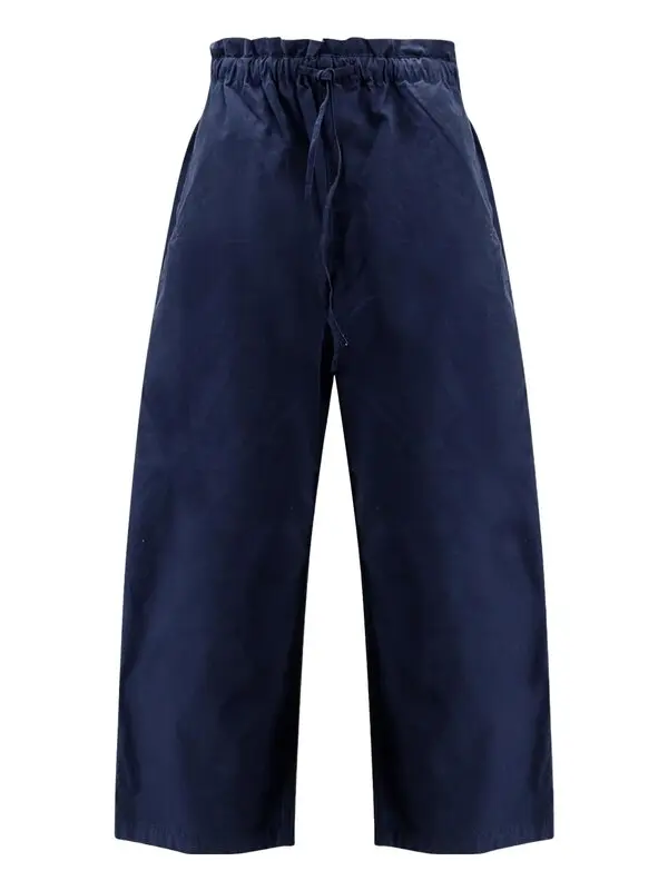 Polo Ralph Lauren Drawstring Wide-leg Trousers - Black