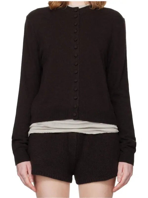 LISA YANG Wilona Cashmere Cardigan - Black