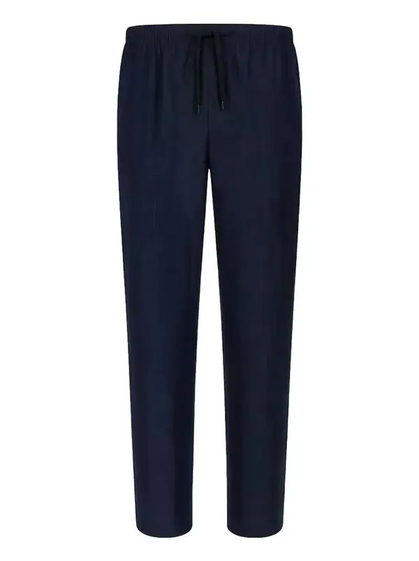 CELLAR DOOR Drawstring Track Pants - Blue