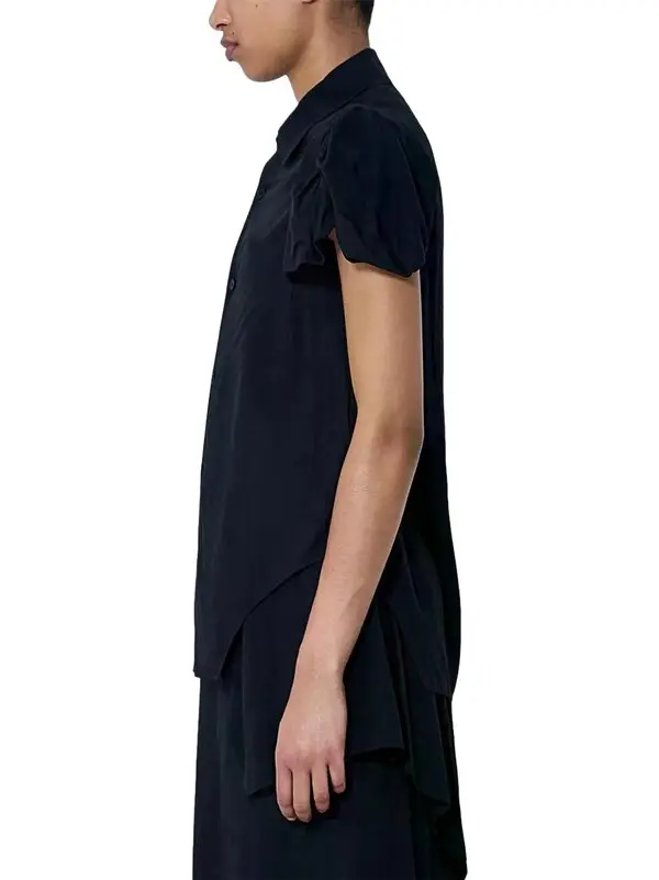 LIMI FEU Puff Sleeve Shirt - Black