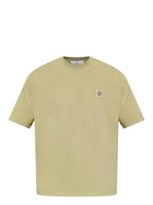 Stone Island Logo-patch T-shirt - Green