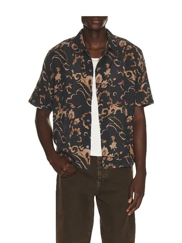 ALLSAINTS Fortune Shirt In . Also - Brown