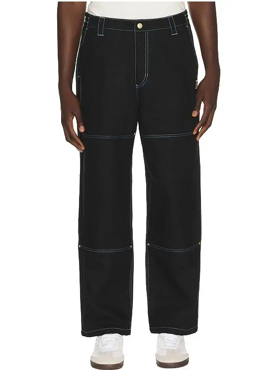 ADIDAS ORIGINALS X Thrasher Magazine X Afa Chino Pants In . Also - Black