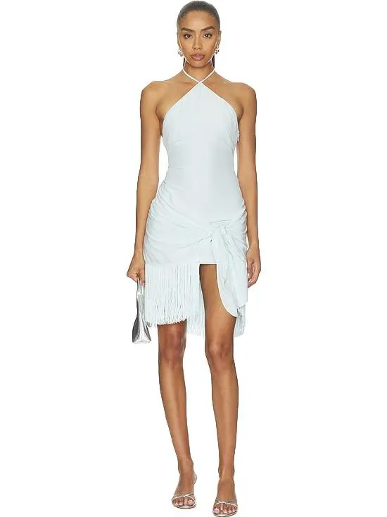 LOVERS AND FRIENDS Silvia Mini Dress - Blue