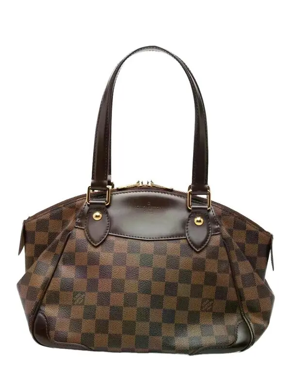 LOUIS VUITTON Damier Ebene Verona Pm Handbag - Brown