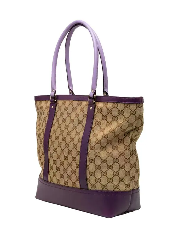 Gucci Gg Canvas Tote Bag - Neutrals