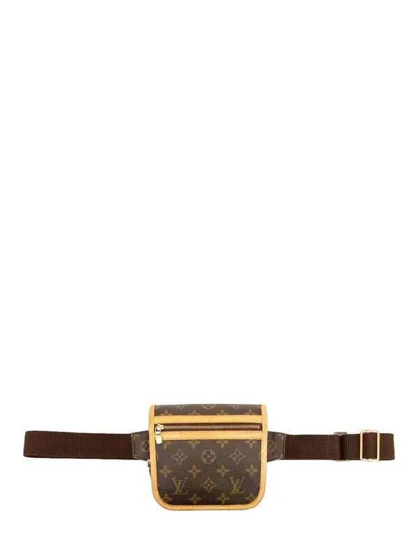 LOUIS VUITTON Monogram Bosphore Belt Bag - Brown