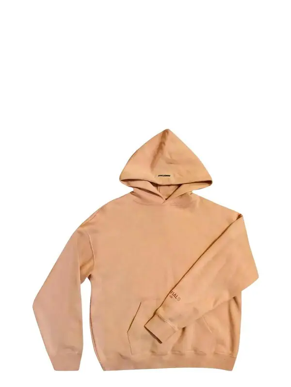 Fear Of God Logo Detail Hoodie - Orange