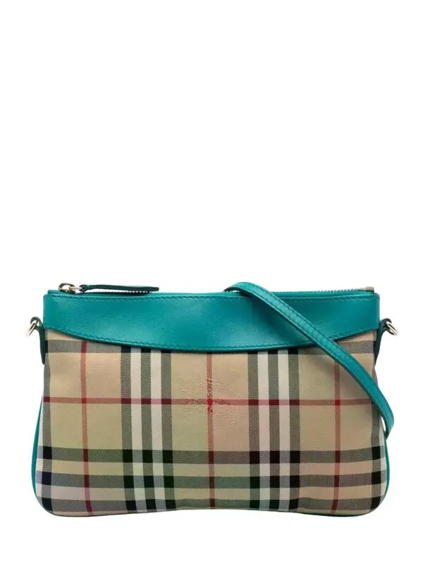 Burberry Peyton Crossbody Bag - Blue