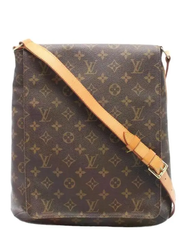 LOUIS VUITTON Musette Monogram Shoulder Bag - Brown