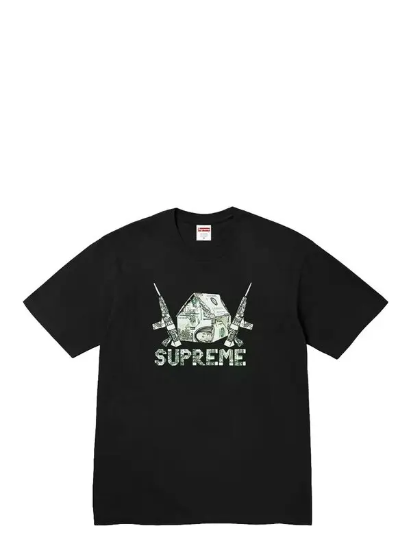 Supreme Origami-print T-shirt - Black