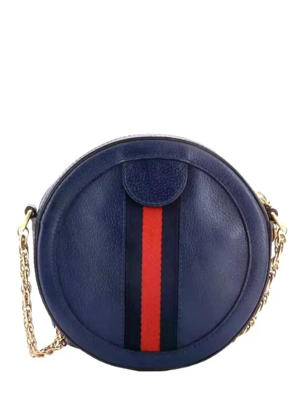 Gucci Ophidia Round Shoulder Bag - Blue