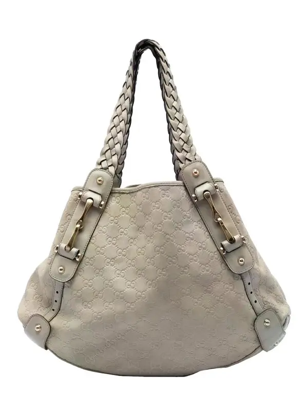 Gucci Horsebit Pelham Shoulder Bag - Neutrals