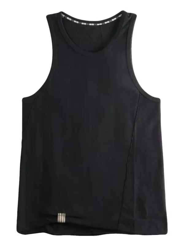 ZIGGY CHEN Exposed Seam Vest - Black