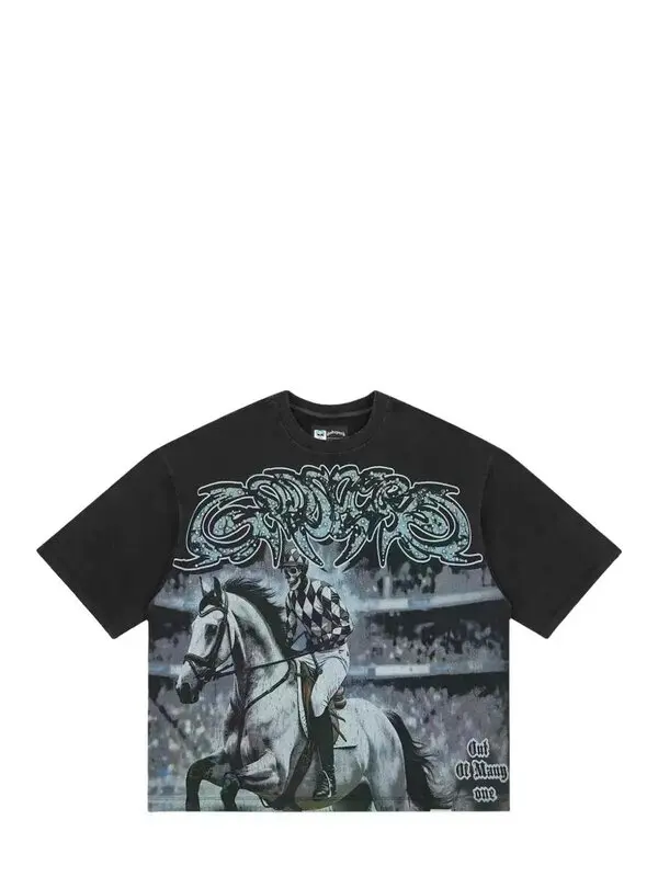 GODSPEED Derby Graphic-print T-shirt - Black