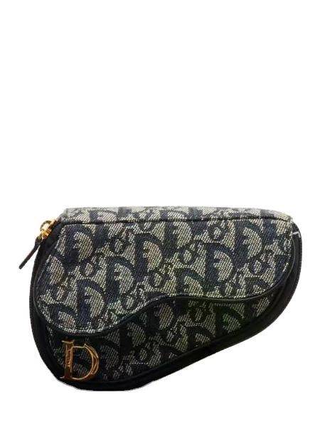Dior Saddle Clutch Bag - Blue