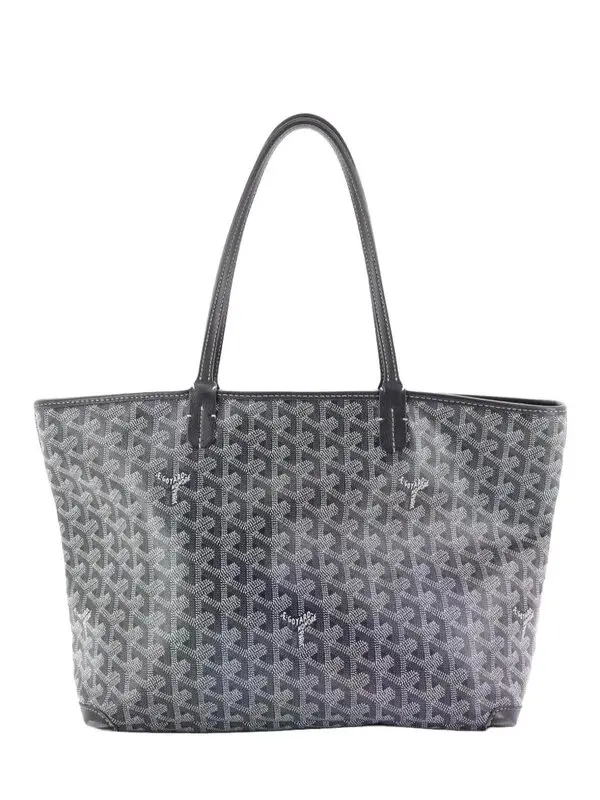 Goyard Artois Pm Coated Canvas Tote Bag - Grey