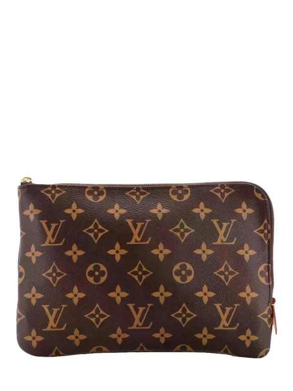 LOUIS VUITTON Monogram Canvas Etui Voyage Pm Pouch - Brown