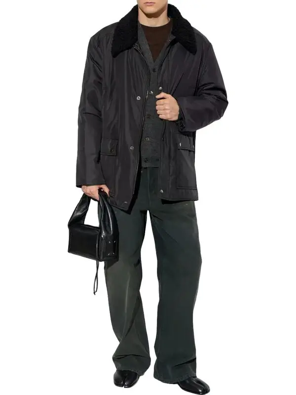 MAISON MARGIELA Distressed V-neck Cardigan - Grey