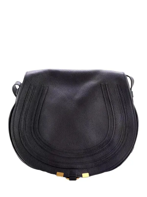 Chloé Marcie Saddle Bag - Black