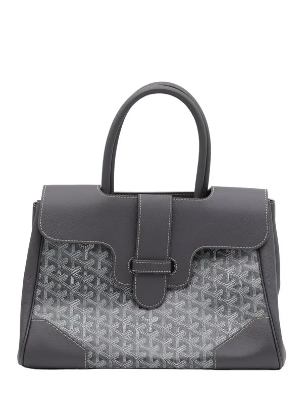 Goyard Saïgon Tote Bag With Palladium Hardware - Grey