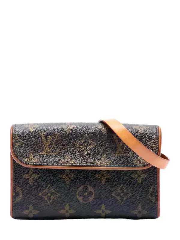 LOUIS VUITTON Monogram Florentine Belt Bag - Brown