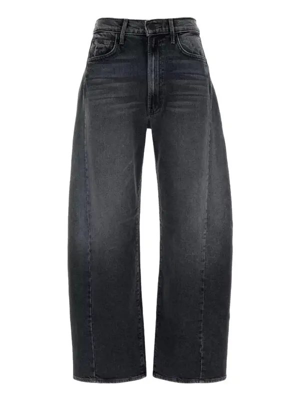 MOTHER The Half Pipe Flooded Wide-leg Jeans - Grey