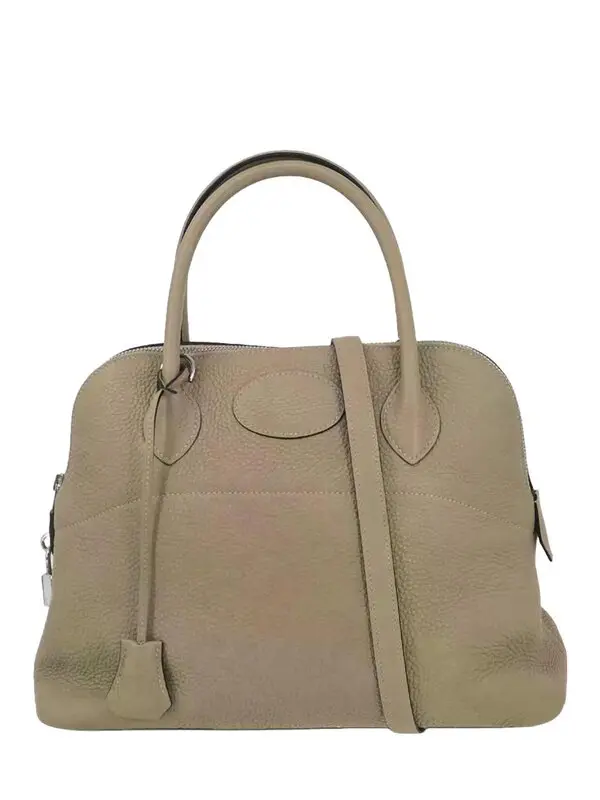 Hermès Bolide 31 Leather Handbag - Neutrals