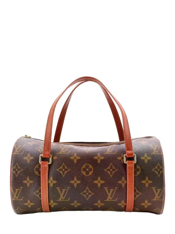LOUIS VUITTON Papillon Satchel Bag - Brown