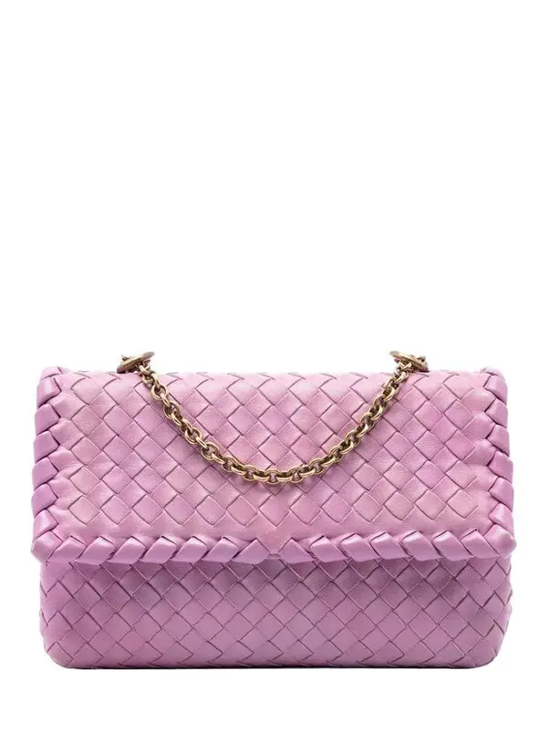 Bottega Veneta Olimpia Crossbody Bag - Pink