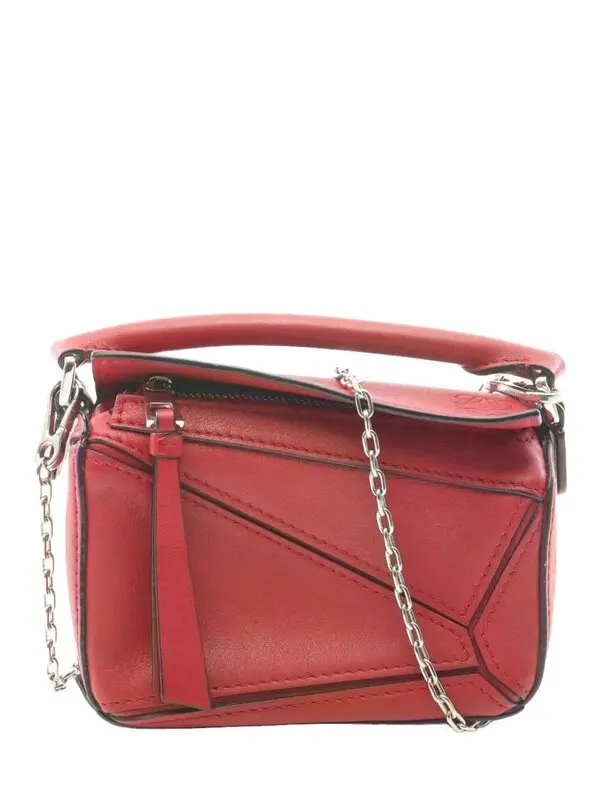 Loewe 2000s Puzzle Nano Tote Bag - Red
