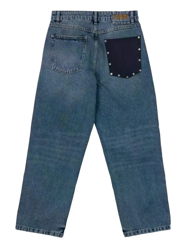 Essentiel Antwerp Jansen Stud-embellished Distressed Jeans - Blue