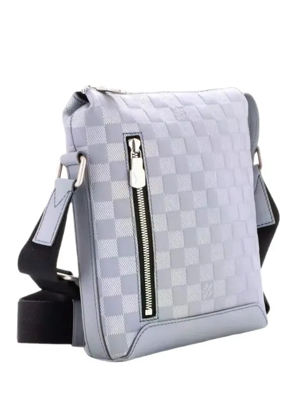 LOUIS VUITTON Damier Infini Leather Bb Messenger Bag - Grey