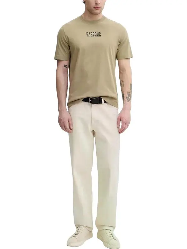 Barbour Morden Logo-print T-shirt - Green